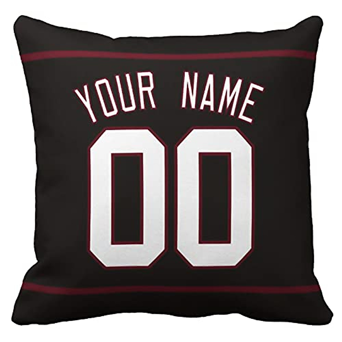 Throw Pillow 2 Packs Custom Any Name and Number for Men Youth Boy Gift