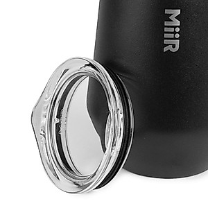 MiiR 10oz Insulated Stemless Wine Tumbler - Spill Proof Press-on Lid, Perfect for Drinks by the Pool, when Camping, at BBQs, and More at Home, on The Go, and Outdoors