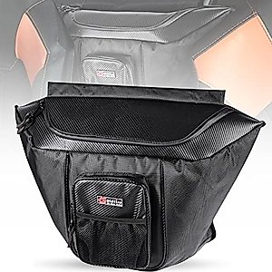 Hutexico For General 1000 Storage Accessories, Behind Seat Bag Center Seat Shoulder Bag Gear Bag UTV Storage Bag For Polaris General 1000/1000-4 / XP 1000 / XP 4 1000 2016-2023 (Black)