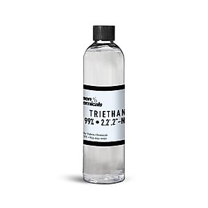 Triethanolamine (Tea) for Cosmetics 250 mL 99% pH Balancer, Surfactants DIY Skincare and Cosmetic Products by Talsen Chemicals