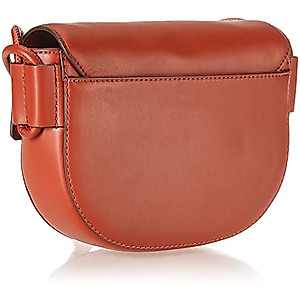 DKNY Kiera Flap Crossbody Bag, Brick RED