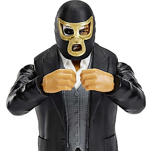 Mattel WWE Raul Mendoza Basic Action Figure, Posable 6-inch Collectible for Ages 6 Years Old & Up