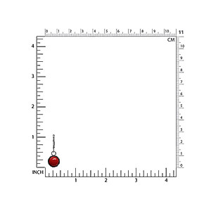 Silvershake Created Red Coral 925 Sterling Silver Filigree Leverback Dangle Earrings