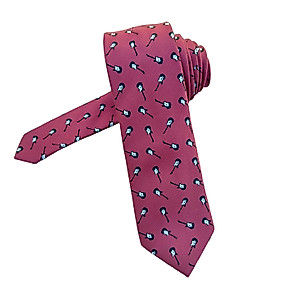 Guitar Tie - Men's Guitarist Gift - Bassist & Electric Guitar Necktie