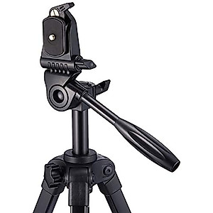 Velbon M45 Tripod with 3-Way Pan Head - Black