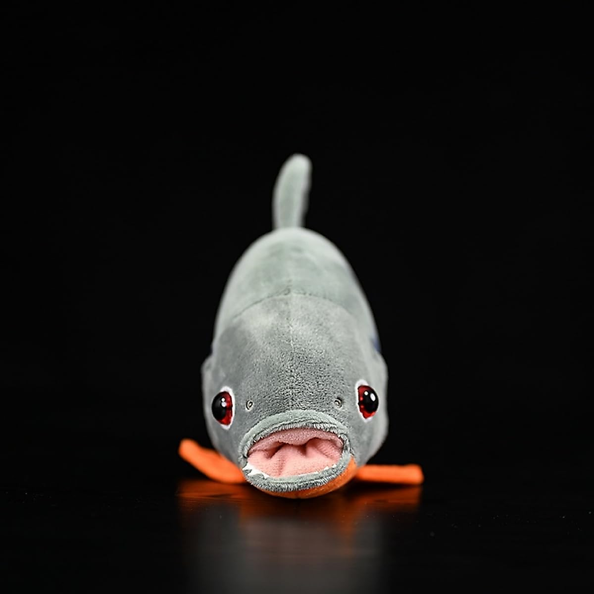 Nohito Piranha Fish Stuffed Animal Piranha Plush Toy Realistic Stuffed Fish Animals Plushie Pillow Doll Kids Gifts 8.7 Inches