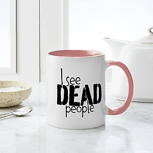 CafePress I See DEAD People Mug Ceramic Coffee Mug, Tea Cup 11 oz