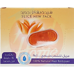 MIM hair remover, 100% natural, Slice new pack, 60-gram box (pack of 12)