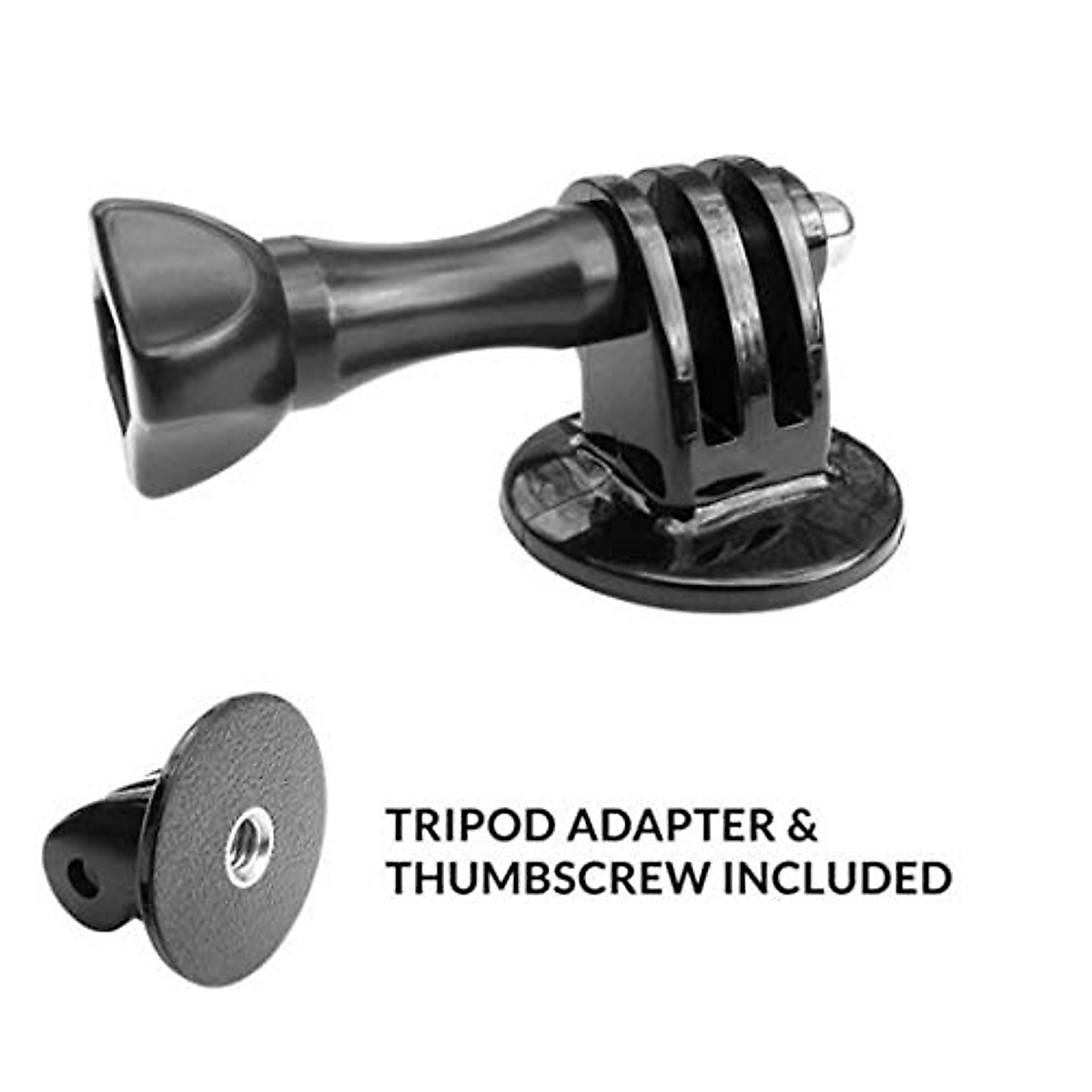 GOWORX Freeride Phone Mount 3-in-1 Action Camera Mount + Tripod Adapter for iPhone, Galaxy, GoPro & Smart Phones