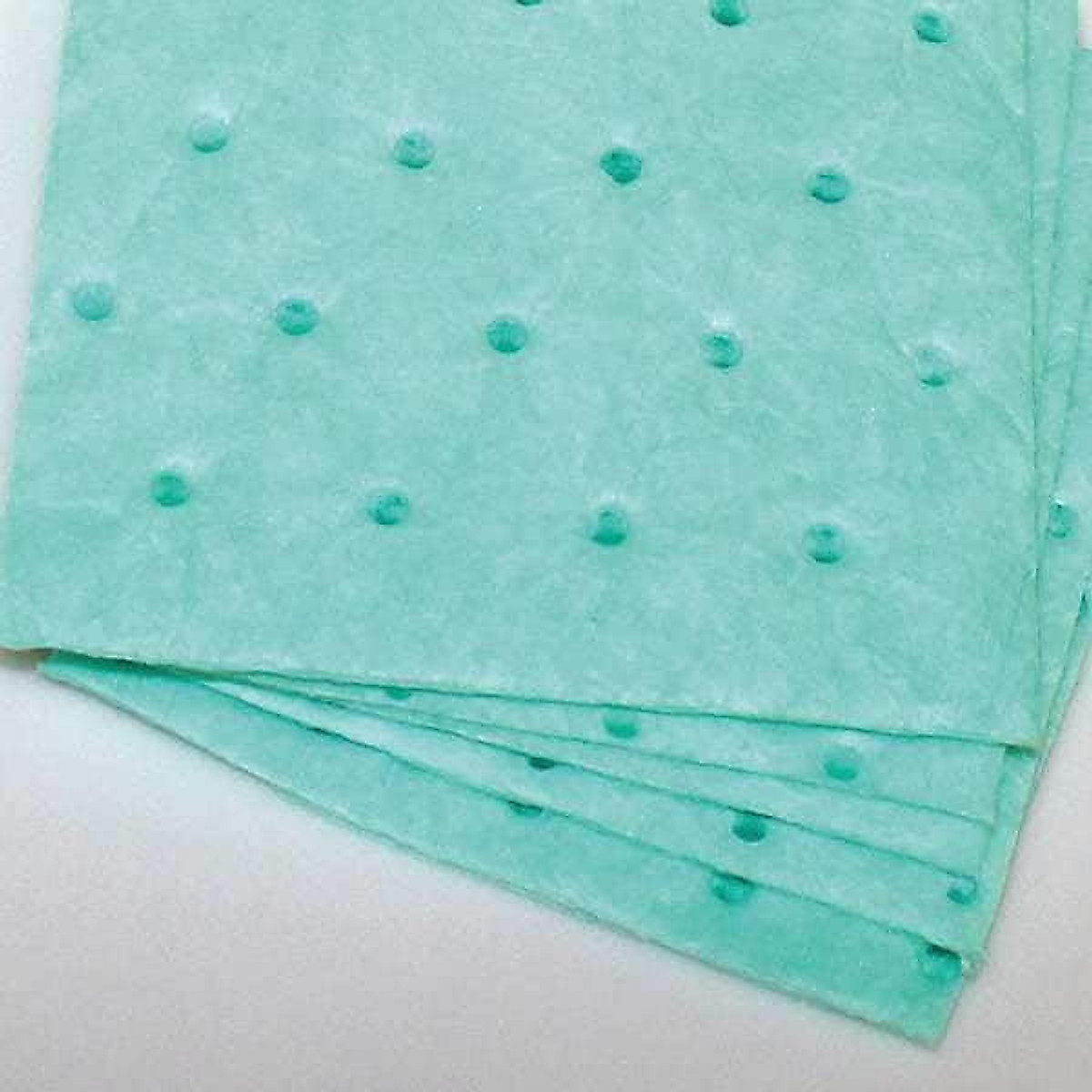 Bench Pad,9-1/2" x 15",PP,Green,PK100