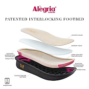 Alegria Women's Classic Replacement Arch Support Footbed Tan Brown 8-8.5 M US