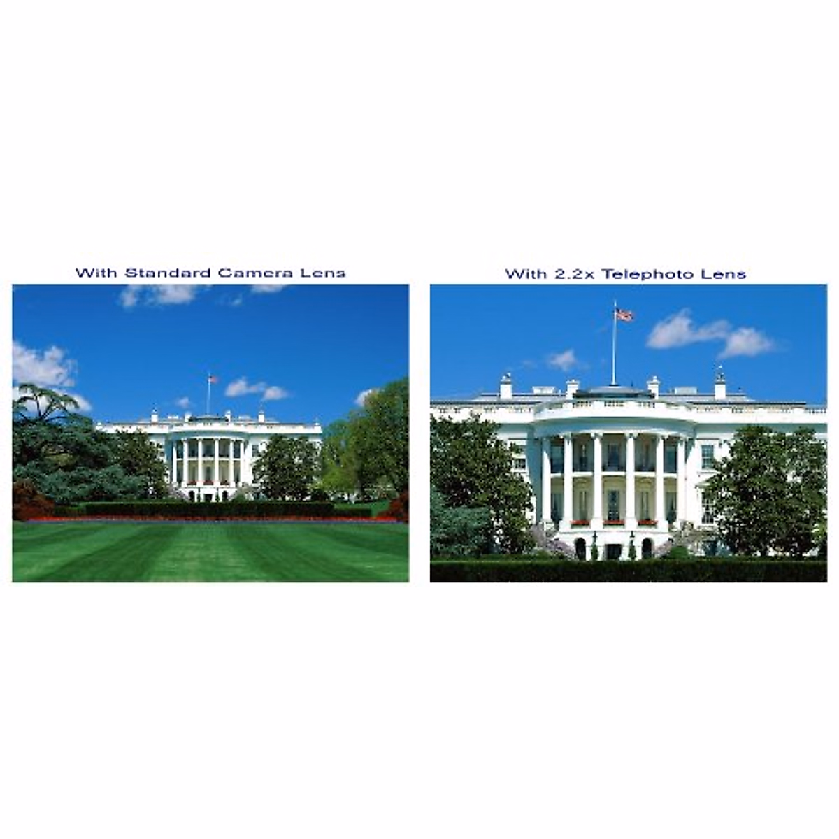 58mm 2.2x Super Telephoto Lens (Stronger Alternative To Olympus TCON-17) + Stepping Ring 55mm-58mm + 55mm 3 Piece Filter Kit, Includes Ultraviolet, Polarizer & Fluorescent + Nwv Direct 5 Piece Cleaning Kit