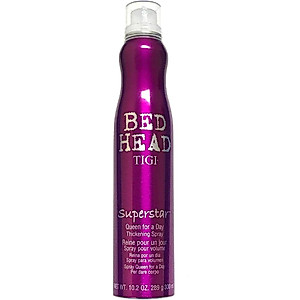 TIGI Bed Head Superstar Queen for a Day Thickening Spray, 10.2 oz (Pack of 3)