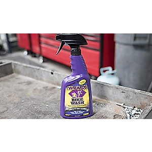 Wizards Bike Wash - Cleaner For Motorcycle Washing Kit- Quick Detailer for Bike Kit with Bug Remover - For Your Motorcycle Accessories and Detail Kit - 22 oz