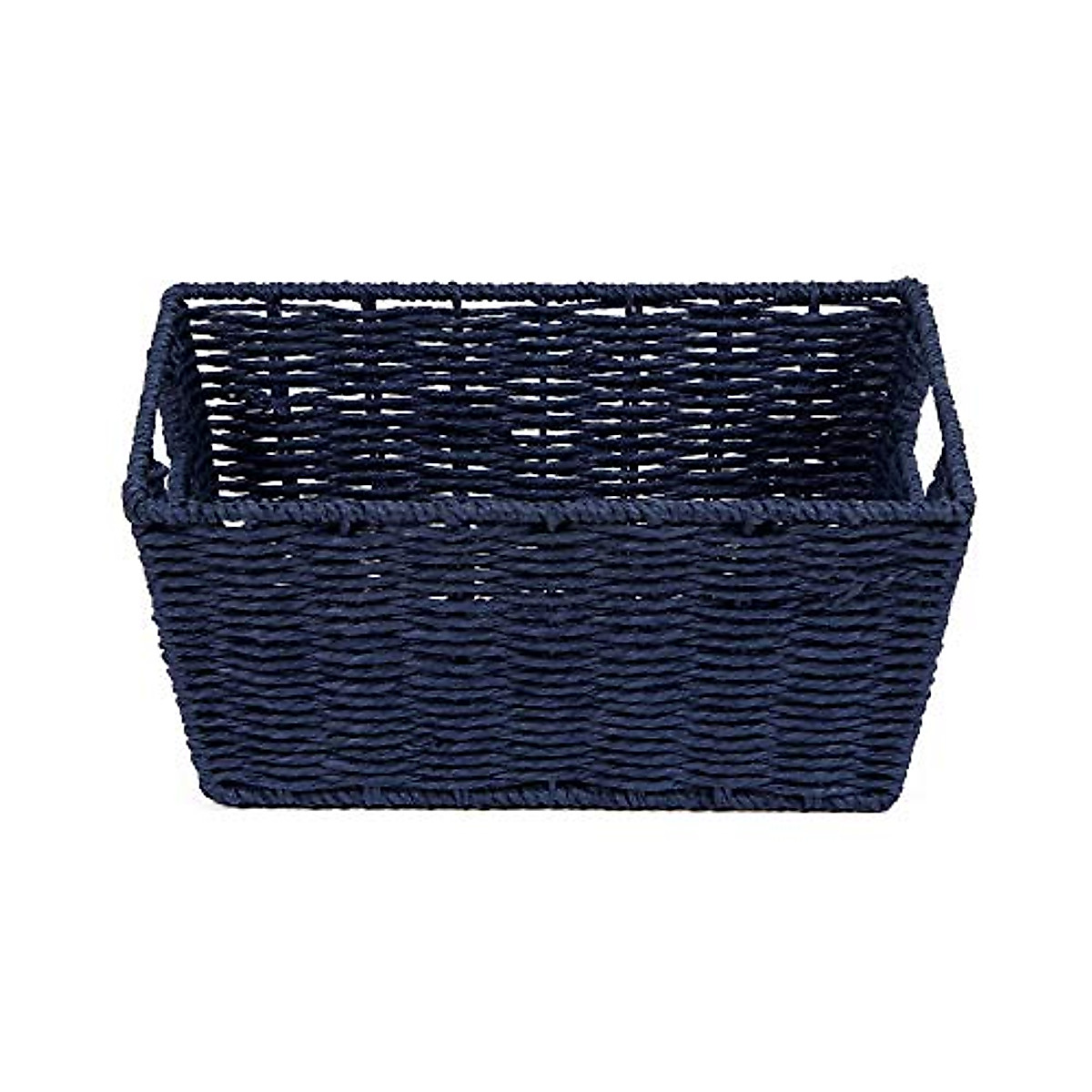 Compactor Etna Woven Storage Basket, Navy Blue