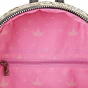 Loungefly Disney Princesses Floral All Over Print Womens Double Strap Shoulder Bag Purse