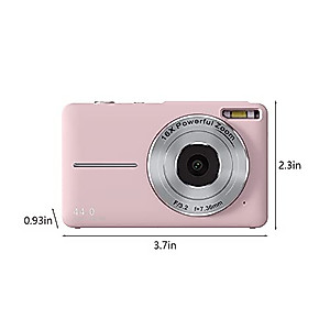 1080p High-Definition Digital Camera 44 Million Photos 16x Digital Zoom Camera Anti-Shake Proof Home Camera,Electronic Anti-Shake, Face Distinguish, Ideal Xmas Gifts for Family