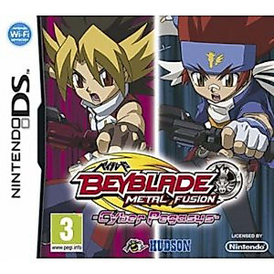 Third Party - Beyblade metal fusion : cyber pegasus sans toupie Occasion [ Nintendo DS ] - 4012927083895