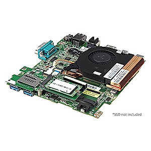 Shuttle XPC Nano NC01U3 Intel Broadwell Core i3-5005U, Support 4K Ultra HD Video, DDR3L SODIMM Max 16GB,Black