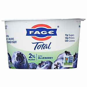 FAGE TOTAL Split Cup, 2% Greek Yogurt with Blueberry, 5.3 oz