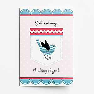 DaySpring Thinking of You - Inspirational Boxed Cards - Polka Dots - 60943,Multi Color