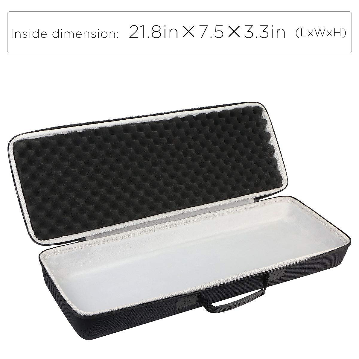 Khanka Hard Case replacement for Alesis V25 | 25-Key USB MIDI Keyboard Controller
