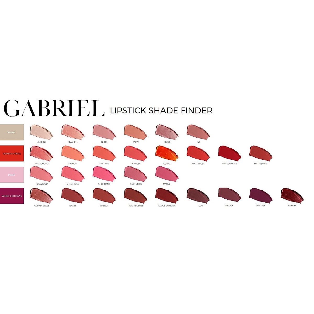 Gabriel Cosmetics Lipstick (Sheer Pink - Bubble Gum Pink/Cool Crème)