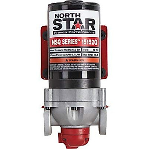 NorthStar 12 Volt High Pressure Sprayer Diaphragm Pump - 1.5 GPM, 150 PSI, Quick-Connect Ports