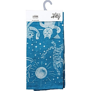 Primitives by Kathy Kitchen Towel - Cats Welcome People Tolerated 20" x 28"