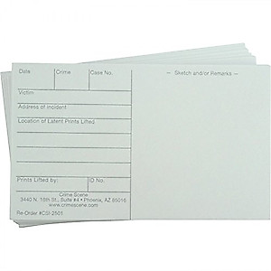 Crime Scene Latent Fingerprint Kit (Black)