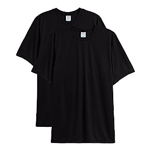 Hanes mens Sport Cool Dri Performance Tee fashion t shirts, Black, Medium US