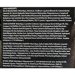 Ultra Sheen Supreme No-lye Relaxer Conditioning Creme Kit, Super, 1 Ea, 1count