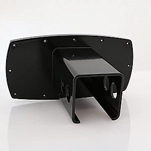 Elite Automotive Products, Inc. Logo Trim Billet Tow Hitch Cover for GMC Denali (Black on Chrome)