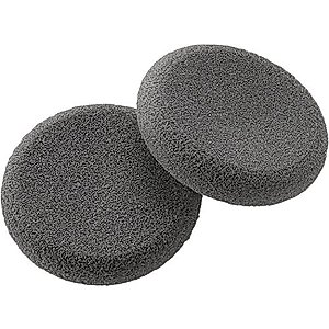AvimaBasics 15729-05 Ear Cushion | Replacement Ultra Soft Foam Cushion Compatible with Plantronics H51, H51N, H61, H61N, H91, H91N, H101, H101N, SP04, SP05, PLX500, Pulsar 590a Headset (2pcs)
