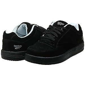 Reebok mens Soyay Safety Toe Skateboard Work Industrial Construction Shoe, Black, 12 US