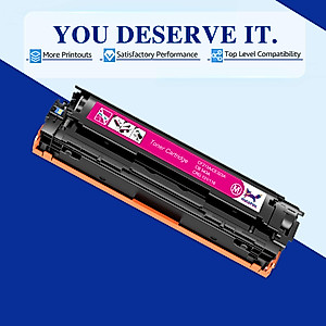 HaloFox Compatible Toner Cartridge Replacement for Canon 131 131H imageClass MF624Cw MF628Cw MF8280Cw LBP7100Cw MF8230Cn for HP 131A 131X Printer (Black, Cyan, Yellow, Magenta, 4-Pack)