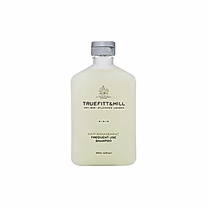 Truefitt & Hill Hair Management: Frequent Use Shampoo, Moisturising & Add Body, Fresh Mint & Rosemary Scent, 365ml / 12.38oz.