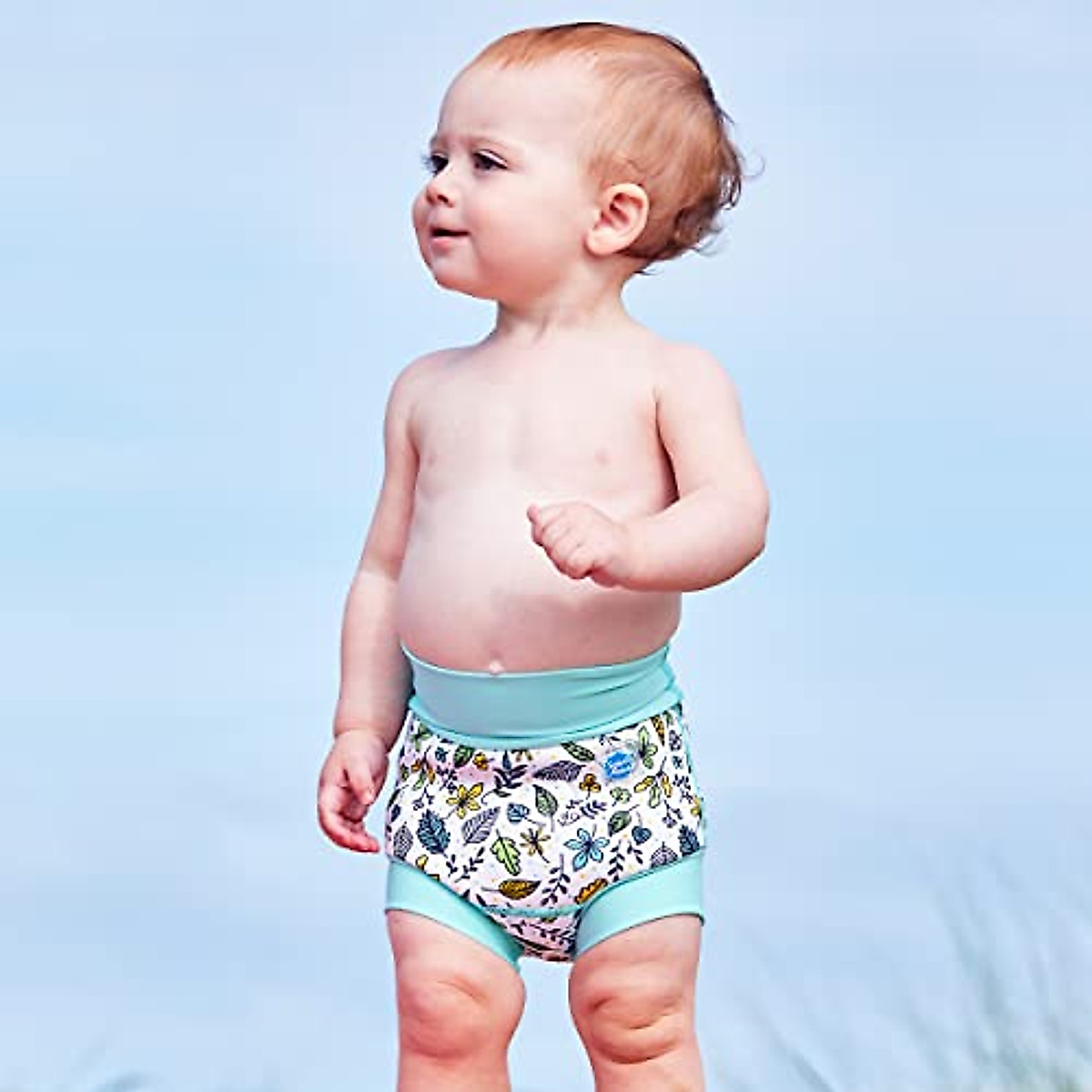 Splash About Happy Nappy Fallen Leaves, 3-6 Months