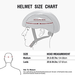 Smart4u SH20 Bluetooth Mountain Bike Helmet with Speakers & Built-in Microphone, CE CPSC Certified, Ultralight & Ventilated, MTB&Road Bike Helmet for Adults Men Women