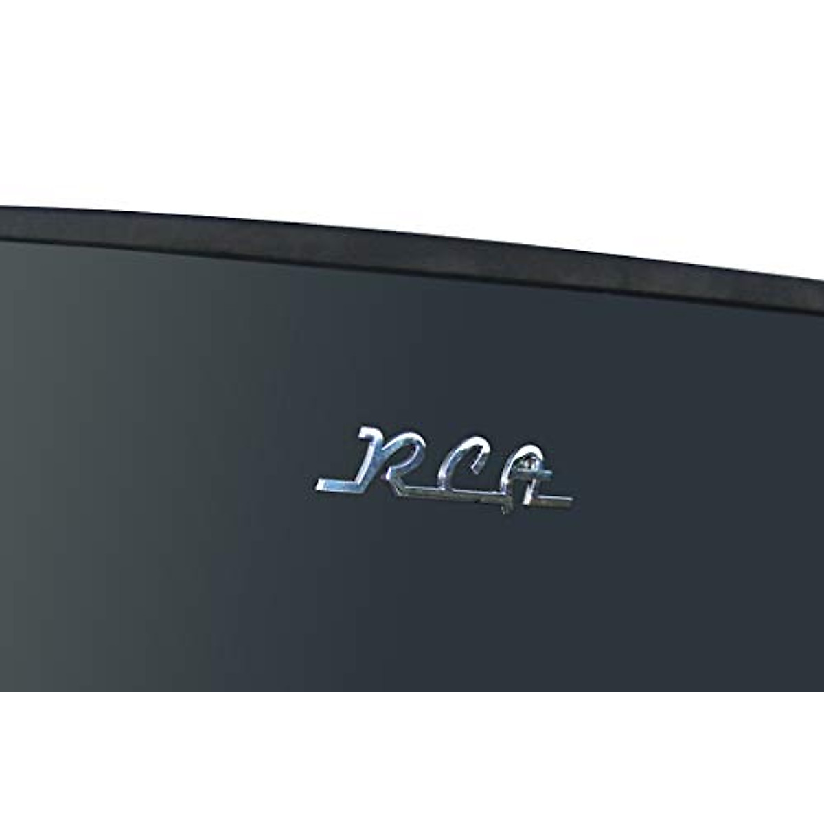 RCA RFR1055-BLACK, Retro 2 Door Apartment Size Refrigerator with Freezer, 10, Black, cu ft