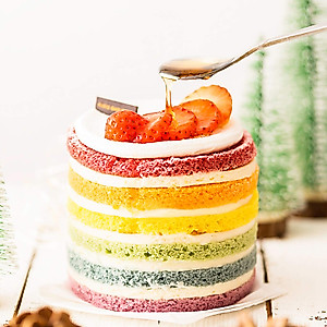 2 Pack 6-Cavity Resin Coaster Moulds, FineGood Round Coaster Mould for Resin Silicone Cake Moulds Baking Tray