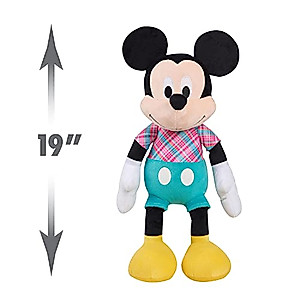 Disney Mickey Mouse Easter Large 19-inch Plush, Stuffed Animal, Mouse, Officially Licensed Kids Toys for Ages 2 Up by Just Play