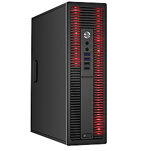 HP Custom Built RGB Lights PC ProDesk Desktop Computer Intel Core i5 6500 Quad-Core Processor 8GB RAM 512GB SSD Win 10 Pro Gaming PC Keyboard & Mouse (Renewed)