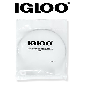 Igloo Cooler Cable Lid Strap, 14 Inch - Heavy Duty Stainless Steel