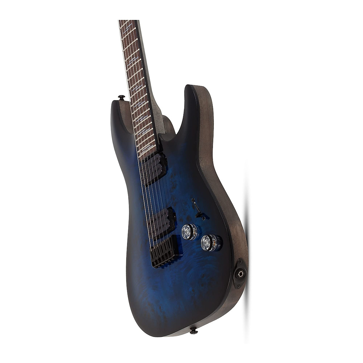 Schecter Omen Elite-6 Electric Guitar - See Thru Blue Burst