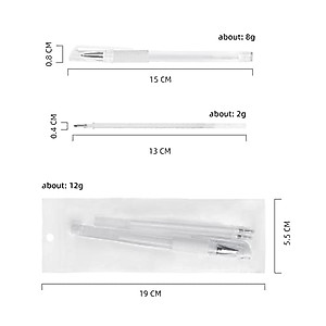 TEONEI Eyebrow microblading Marker Pen,Skin Marker Pen,Eyebrow Permanent Makeup Position Mapping Mark Tools (White)