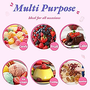 Qyyiguf 100 Pack 2oz/60ml Plastic Square Dessert Cups,Mini Clear Appetizer Cups,Small Disposable Square Cup Serving Bowl for Chocolate Cakes,Ice Cream