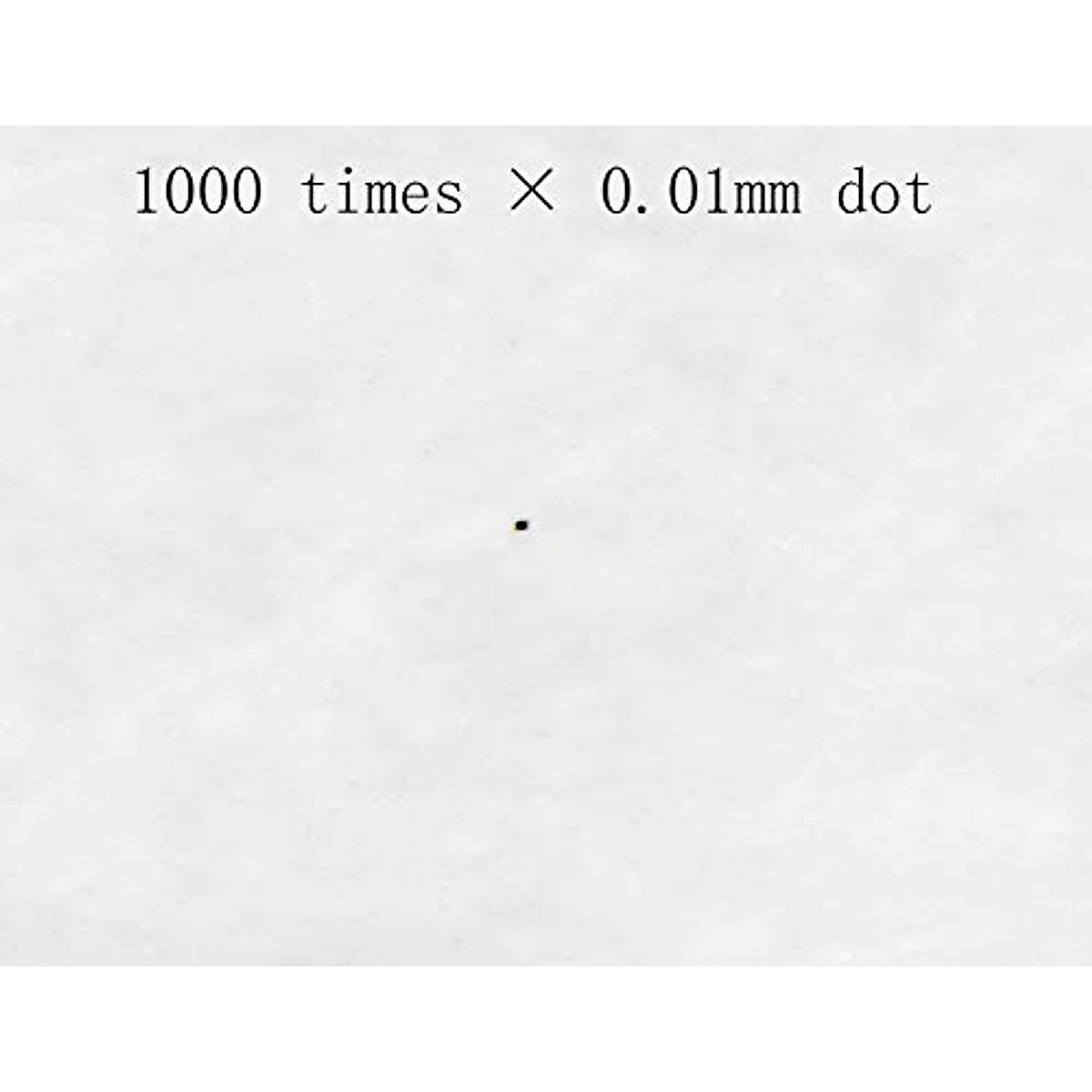 High Precision 1 Micron SEC Size Estimation Chart Transparency Defect Diameter Area Measure 1/5/10 Pieces Pack (1, 3)
