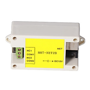 IP Network Relay Module Upgraded 2 Channel Internet Watchdog Remote Control Modules Network Controller HHT-NET2D DC12V -40 to +85 Degrees