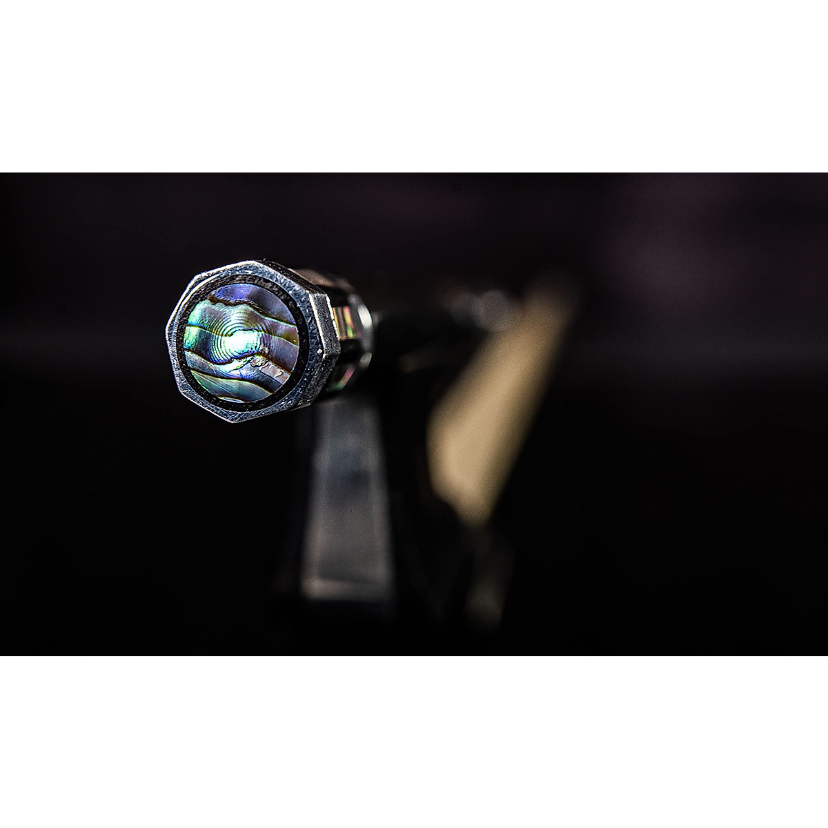 Viotti Carbon Fiber Viola Bow, Hand Crafted by Professional Bow Makers, Strong, Stiff & Well Balanced, Made with Mongolian Horse Hair, for Violist of All Skill Levels (Fleur de lis)